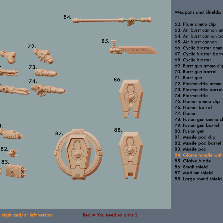 3D Printable Greater Good | Command Suit: Executioner Type by NeotericMiniatures